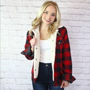 Jackets & Coats | Buffalo Check Plaid Trucker Jacket S M L | Poshmark
